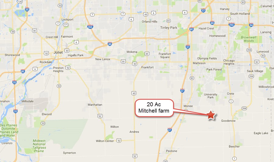 Property For Sale Crete IL Will County 20 Ac Mitchell Farm, Crete