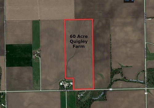 Property For Sale Wilmington IL Will County 60 Acre Quigley Farm